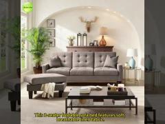 7111 L Shape Sofa Bed