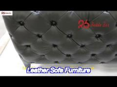 premium italian leather sofa with 15 years service life and scratch proof design for luxurious home