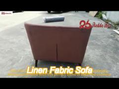 wear resistant modular tufted velvet upholstered sofa sets yellow brown for living room
