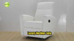 8926  Luxury Light Tone Reclining Sofa: Clean Lines, Plush Padding – Top Pick for Airy, Stylish Mode