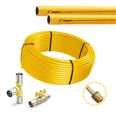 Cina Buona tenuta Customized 100m/roll Pex Al Gas Pipe PEX Aluminum Pipe Gas System OEM in vendita