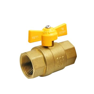 OEM 青銅 ボールバルブ ダブル 男性青銅素材 HPB 58-3A ガスと水の長いハンドル供給