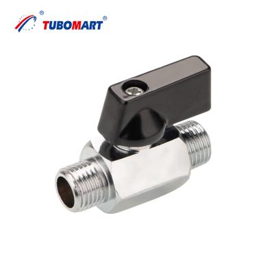 Китай Высококачественный 1/8" 1/4" 3/8" 1/2" 3/4" 1" Резьбовой мини шаровой клапан Ss304 316 Мужской Женский Клапаны Вода Газ Масло Запорный Клапан продается