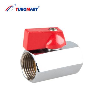 China Factory OEM Customized Brass Gas Mini Valve with Mounting Hole Diameter of 0.19in and Thread BSP/NPT for sale