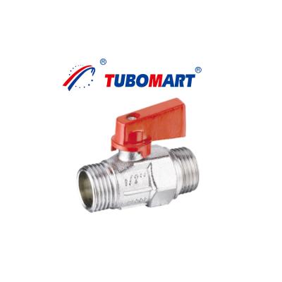 Китай OEM Хорошая цена 1/4 никелирование Valvulas De Bola Female F Thread Low Lead Water Gas Brass Mini Ball Valve продается