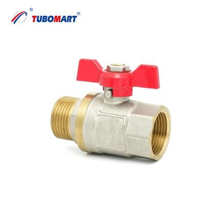 China OEM Brass Ball Valve Brass Gas Valve ISO 9001 SAI GLOBAL AS4617 Certified Customized ODM Support Designed for Gas Flow Control for sale