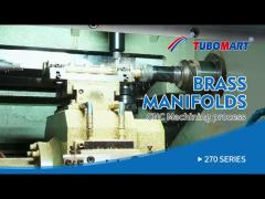 Tubomart Fittings per il morso di squalo Vendita a caldo Fittings di ottone Push Fittings per la pompaggio dell'acqua Materiali Fittings di ottone Tee Elbows Fittings di ottone