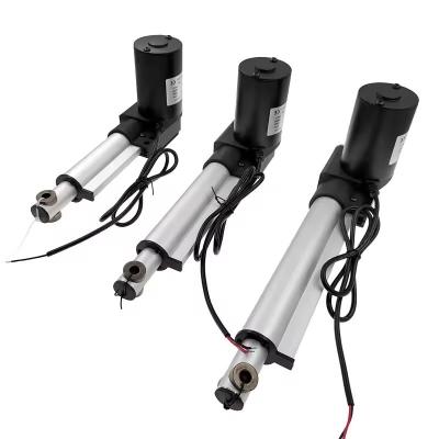 China 12V Linear Actuator 6000N 50mm150mm 200mm 300mm 400mm 500mm Stroke Linear Drive Electric Motor Linear Motor for sale