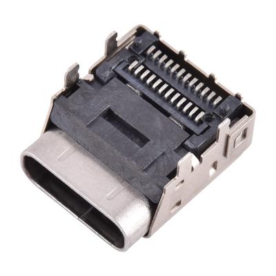 China Dual Port USB 3.0 Type A Type-C Female Socket Jack PCB Board Connector For Laptop Computer for sale