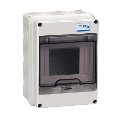 China Da distribuição elétrica exterior impermeável do cerco da maneira IP65 do GH 5 caixa de interruptor plástica à venda