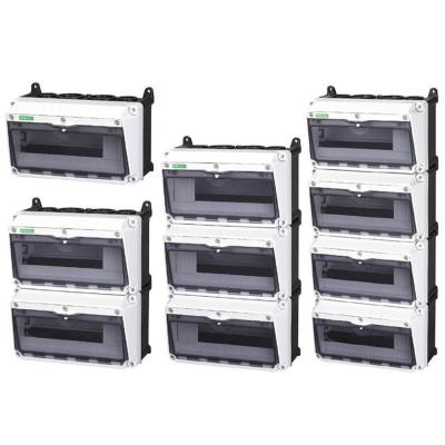 Cina 12 24 36 48 scatole di distribuzione di plastica di recinzione elettrica all'aperto impermeabile della parete di modo IP65 in vendita