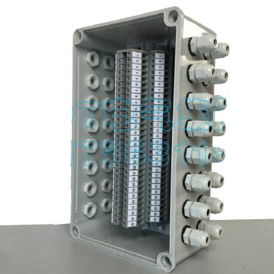 Cina Scatola di giunzione elettrica del condotto di recinzione 250*150*200mm con i blocchetti terminali della ferrovia di baccano UKK5 600V 32A in vendita