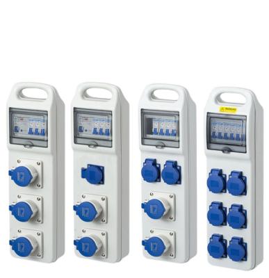 China IP67 Waterproof Outdoor Electrical Socket Plastic Electric Box AC 220v -250v 16A for sale