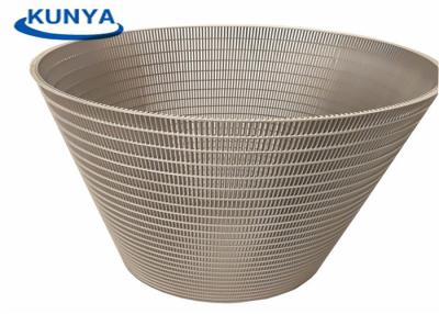 Cina 304 316 schermo piano saldato forma di v del cavo del cuneo di 316L 6.3mm in vendita