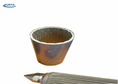 Cina 10 olio liquido della cartuccia sinterizzato ss 316L del filtro dal filtro del canestro del micron in vendita