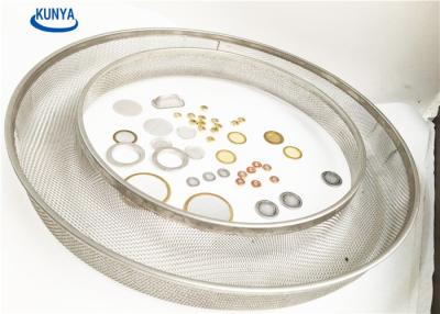 Cina la tela metallica di acciaio inossidabile di 50 60 75 100 0.5mm ha sinterizzato il giro del disco del filtro bordato in vendita