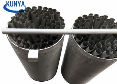 Cina 7 25 10 30 5 l'elemento filtrante di acciaio inossidabile del titanio 100um Terp ha perforato la metropolitana in vendita