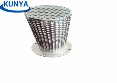 중국 완터 오일을 위한 Ss304 Ss316 펀칭 홀 소결된 금속 필터 성분 판매용