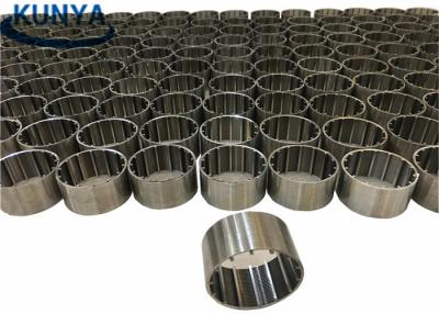 Cina Acciaio inossidabile Johnson di trattamento delle acque della polvere del filtro a sipario del cavo del cuneo di Inconel in vendita