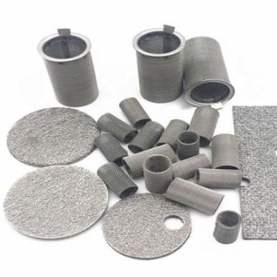 Cina lo spessore di 1.7mm 550 gradi ha sinterizzato il feltro di titanio della fibra in vendita