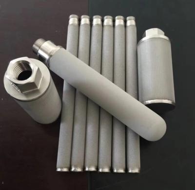 Китай Элемент фильтров титана 1 микрона спеченный штангой для патрона свечи воды продается