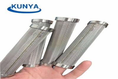 Cina Ss304/316 interfaccia a spirale Mesh Filter Element sinterizzato cilindrico in vendita