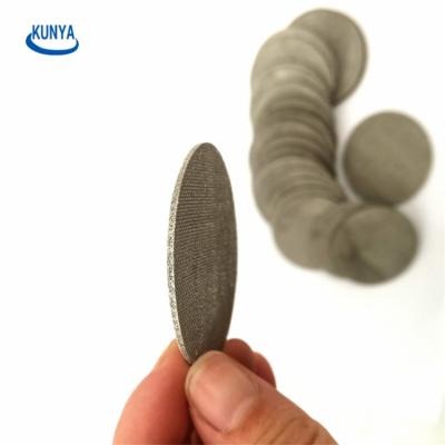 Cina 304 316l hanno sinterizzato l'uso solido liquido di filtrazione dell'aria del disco del filtro da acciaio inossidabile in vendita