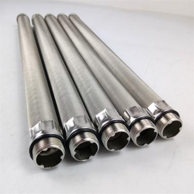 Cina 20 30 50 elemento su misura del filtro a candela del micron 316l 304 in vendita