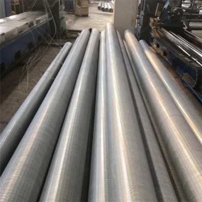 Cina Liquido 7mm Johnson Screen Filter, elemento filtrante del cilindro di acciaio inossidabile in vendita