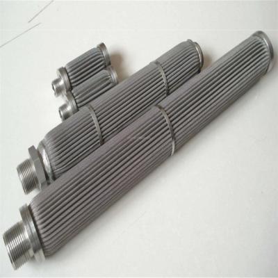 Cina Spessore a 5 pollici liquido 0.3mm dell'elemento filtrante di acciaio inossidabile 300um in vendita