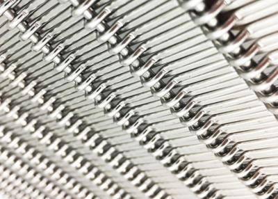 중국 길쌈된 금속 장식적인 자물쇠 2.26mm 스테인리스 주름을 잡은 철망사 판매용