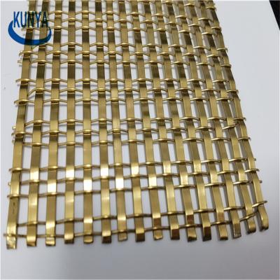 中国 家具/キャビネット ドアのためのISO9001 30mの装飾的な青銅色の網 販売のため