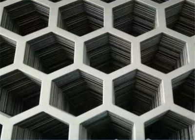 Cina Dissipazione di calore esagonale dello schermo del piatto della perforazione di acciaio inossidabile del fabbricato industriale 304 in vendita