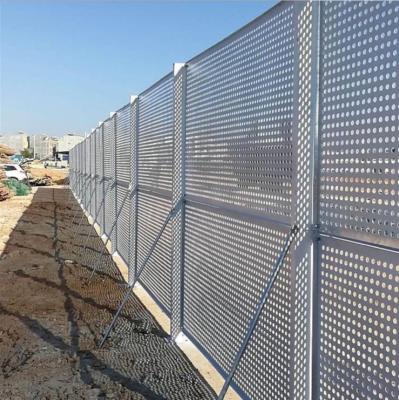 Cina Il cantiere perforato municipale della rete di isolamento ha perforato il recinto Metal Mesh Wind Resistant in vendita