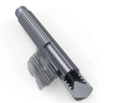 Cina Factory Direct Sale Foldable Sintered Ring High Temperature Pressed Sintered Felt Burner Filter Sintered Felt in vendita