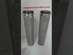 Race Car Filter Element 316L sintered felt folding filter tube