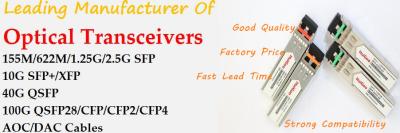 China 10G CWDM SFP 1550NM 40KM OPTICAL TRANSCEIVER  SFP+ CWDM for sale
