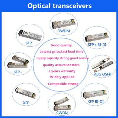 China optical modules sfp+ 10g fiber optic transceivers for sale