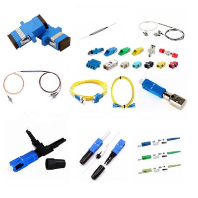 China Adjustable Attenuator VOA Optical Attenuator SC APC Single mode 1dB attenuator SC Type Fiber Optic Fixed Attenuator for sale