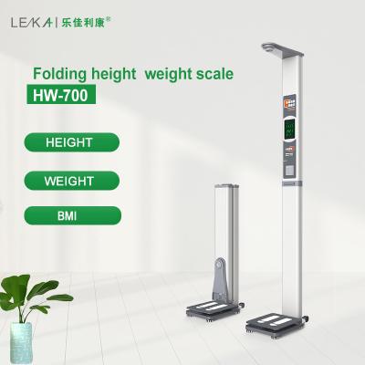 중국 의료 센터 다국어 디스플레이와 함께 흰색 초음파 높이와 무게 척도 판매용
