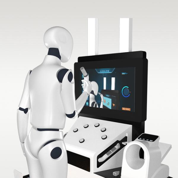Quality 32" HD LCD Touch Screen Body Test Machine for Accurate Height and Weight for sale