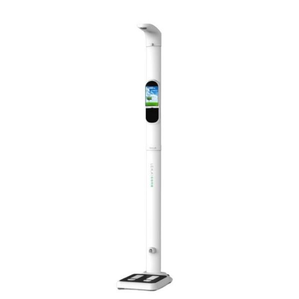 Quality Body Composition Analysis and Temperature Measurement with Standing Type Digital Scale for sale