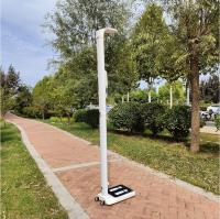 China Body Composition Analysis and Temperature Measurement with Standing Type Digital Scale for sale