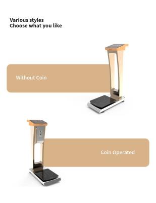 China Gym Digital Weight Scale Coin Operated Human Weighing Machine with Customized Support for sale