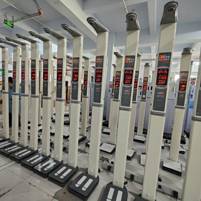 중국 맞춤형 지원 OBM 초음파 전기 디지털 높이와 무게 스케일 인쇄 판매용