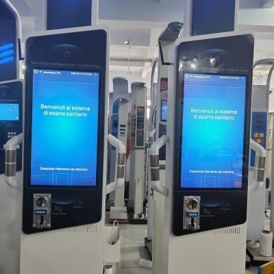 Cina Macchina intelligente per il controllo della salute 19 pollici Android BMI Kiosk con funzioni opzionali in vendita