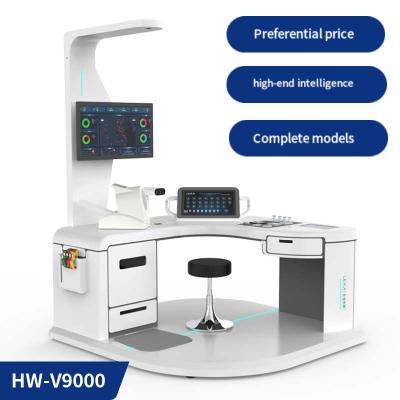 중국 전체 크기 180 L * 180 W * 235 H CM 의 의료 셀프 서비스 건강 검사 키오스크 판매용