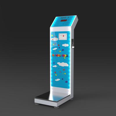 China 200Kg Coin Operated Baggage Weight Scale for Precise Weighing in Gyms and Airports for sale