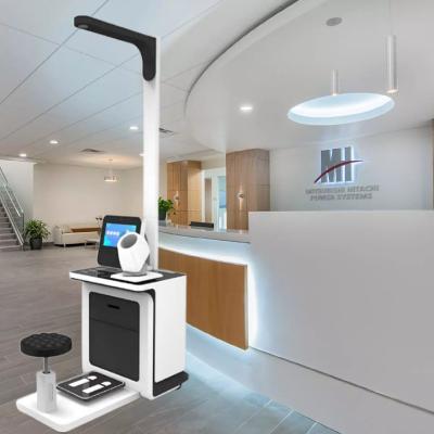 중국 맞춤형 지원 학교 및 약국을위한 완전 기능 병원 텔레헬스 키오스크 판매용