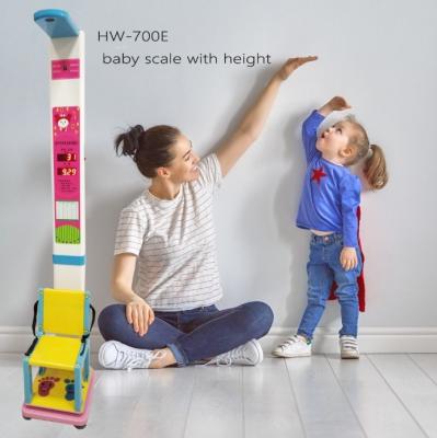 China 2023 Model Standing Sitting Height and Weight Scale for Children's Hospital Equipment for sale